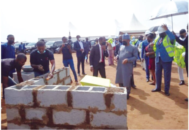 Ceremony marks formal breaking of ground for the construction of ...