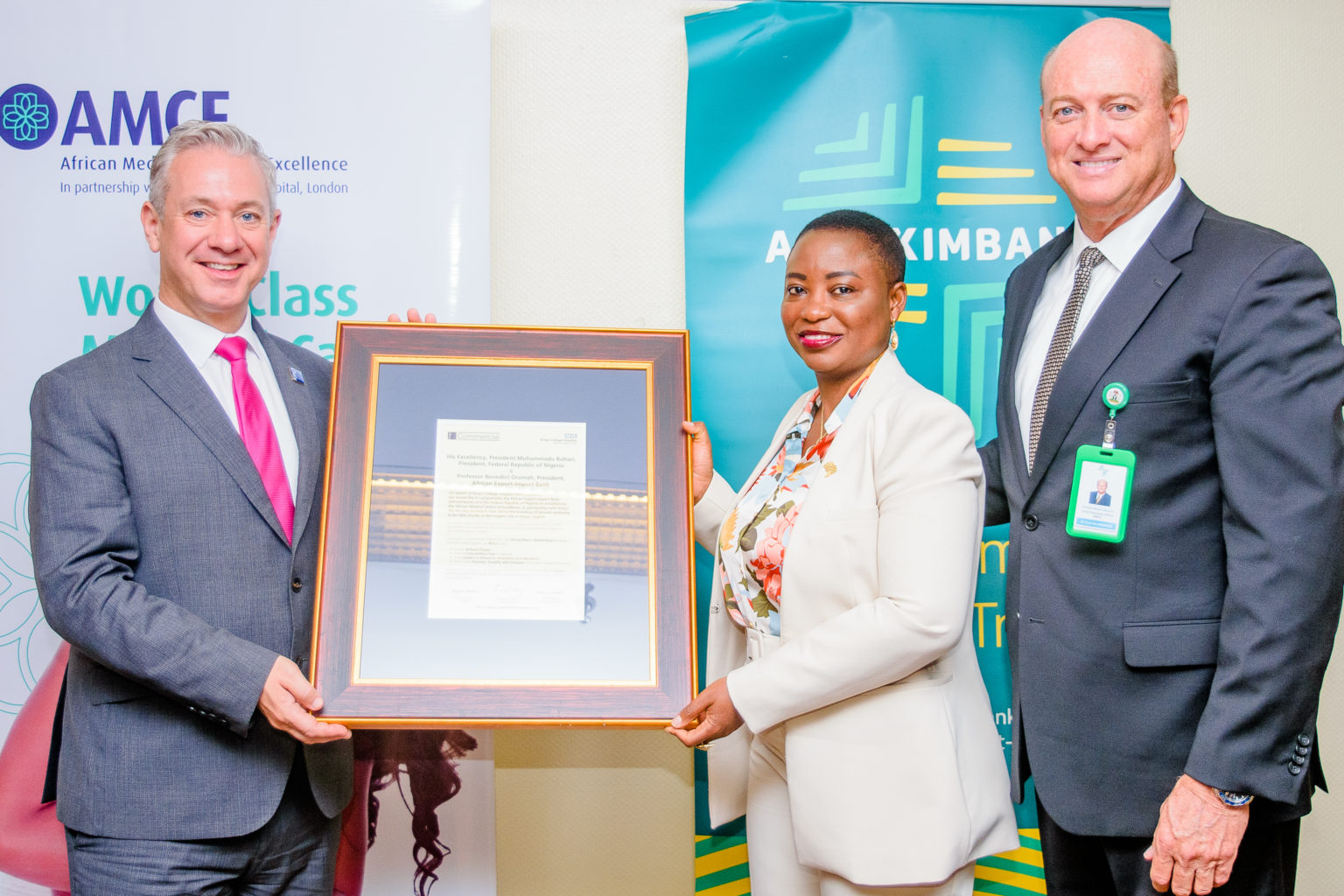 King’s team visits AMCE construction site in Abuja, Nigeria